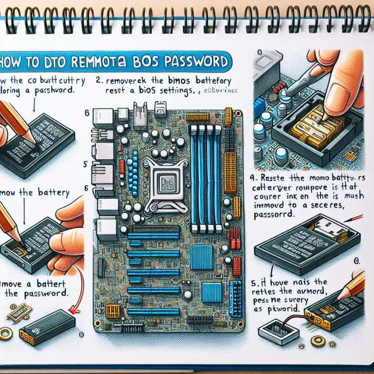 How to Reset Bios Password Or Remove Bios Password On CMOS Battery ...
